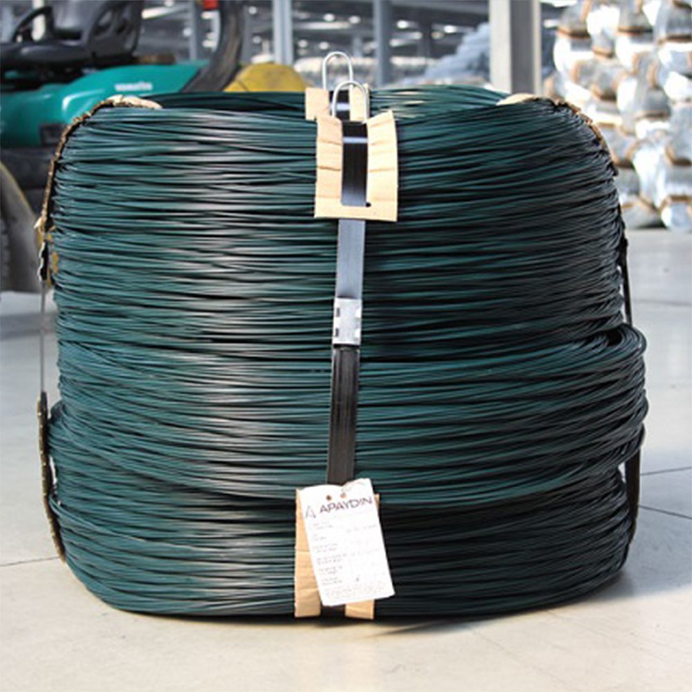 PVC Coated Wire | UV resistant PVC wire - Black vinyl wire